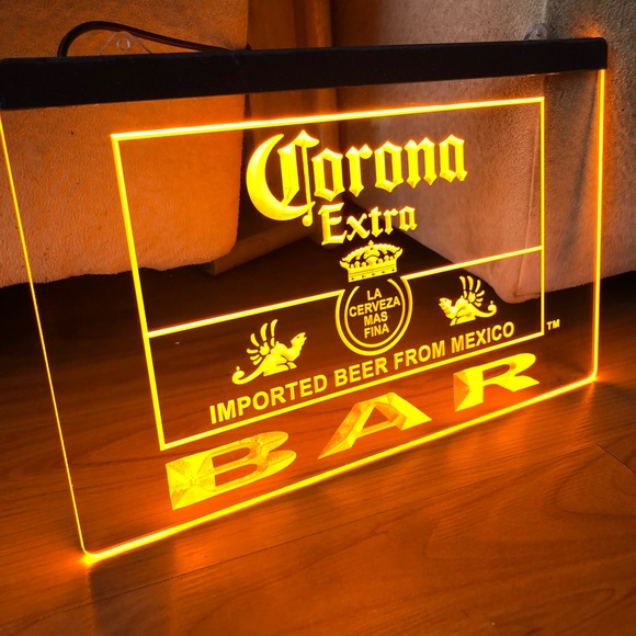 Other | Corona Extra Bar Led Neon Light Sign 8x12 | Poshmark